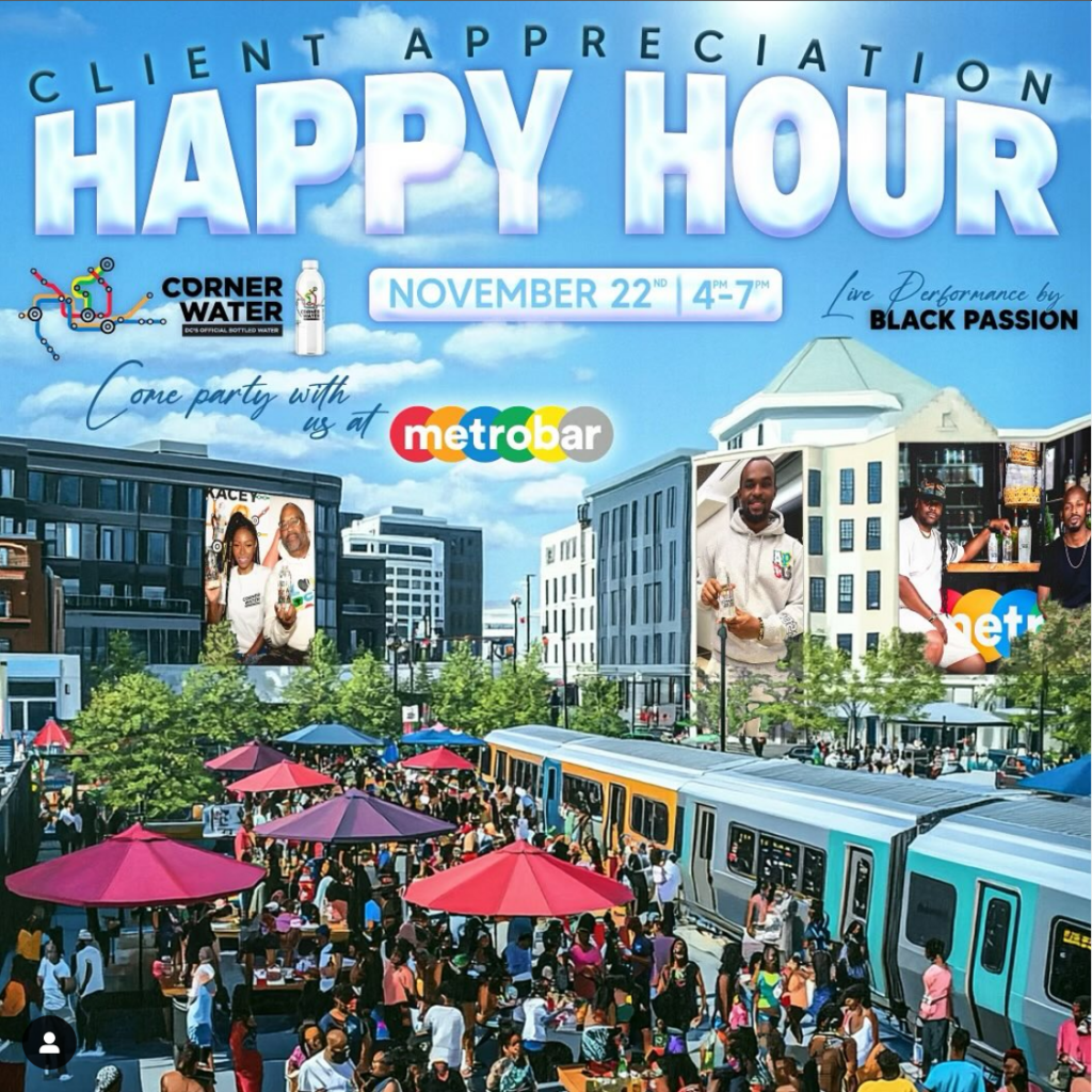 metrobar | Corner Water Client Appreciation Happy Hour